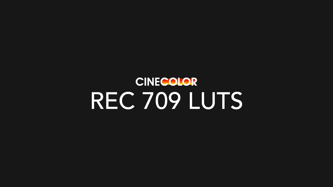 Free Log To Rec 709 Conversion LUTs – CINECOLOR
